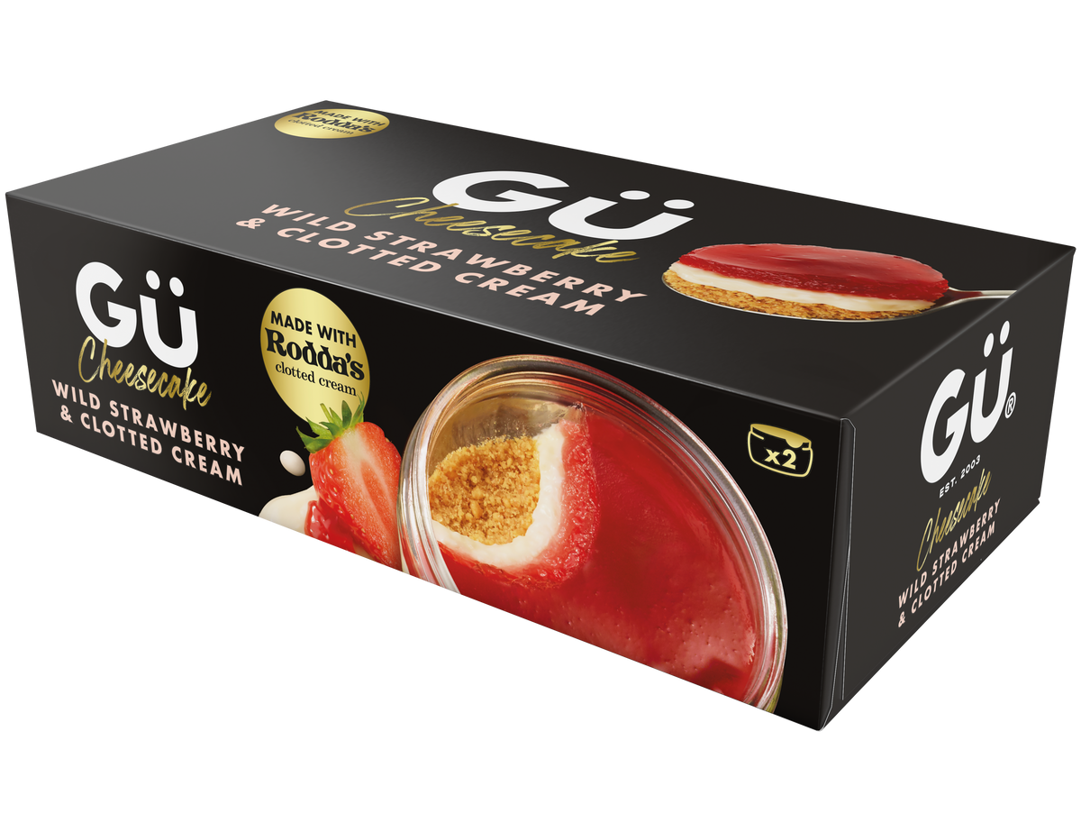 Gü Cheesecake Wild Strawberry & Clotted Cream – Gu Desserts