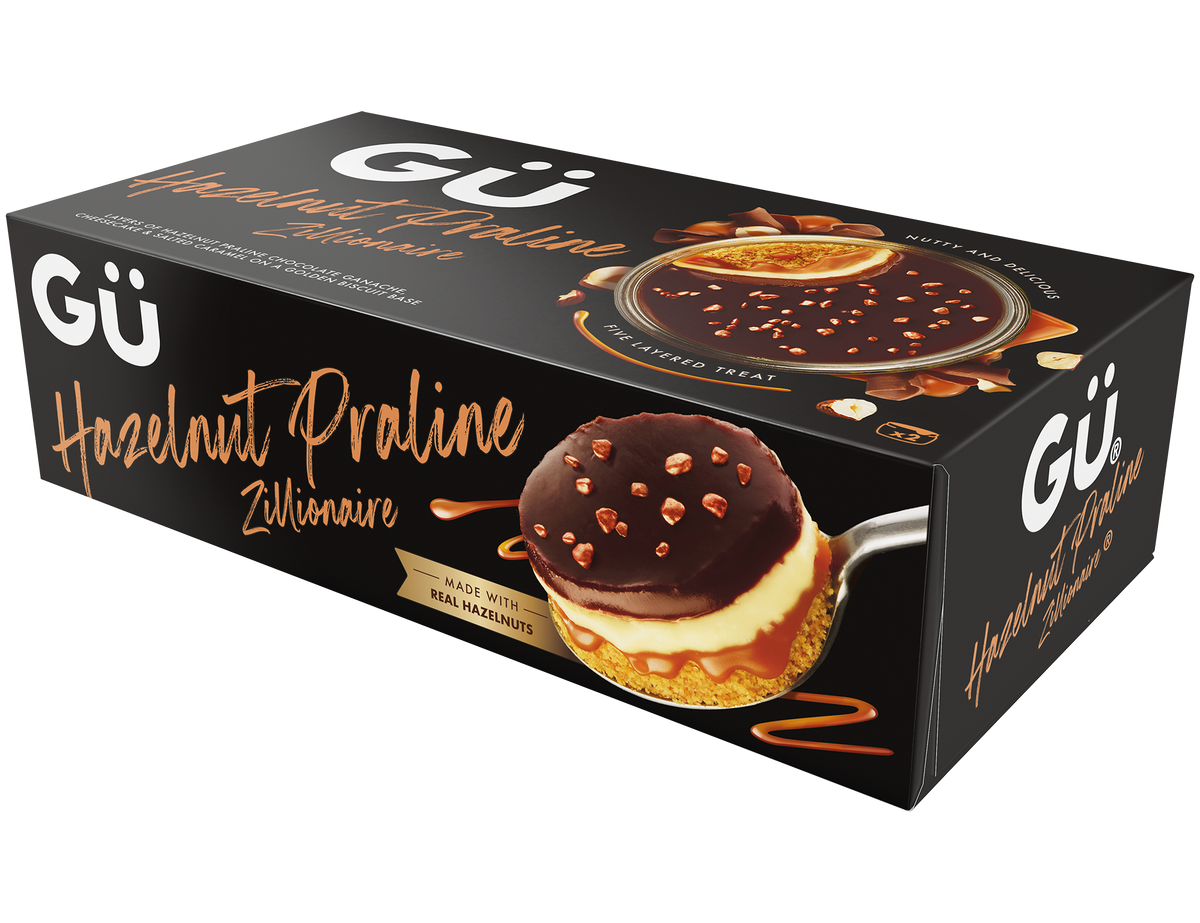 Gü Chocolate Hazelnut Praline Zillionaire Cheesecake – Gu Desserts