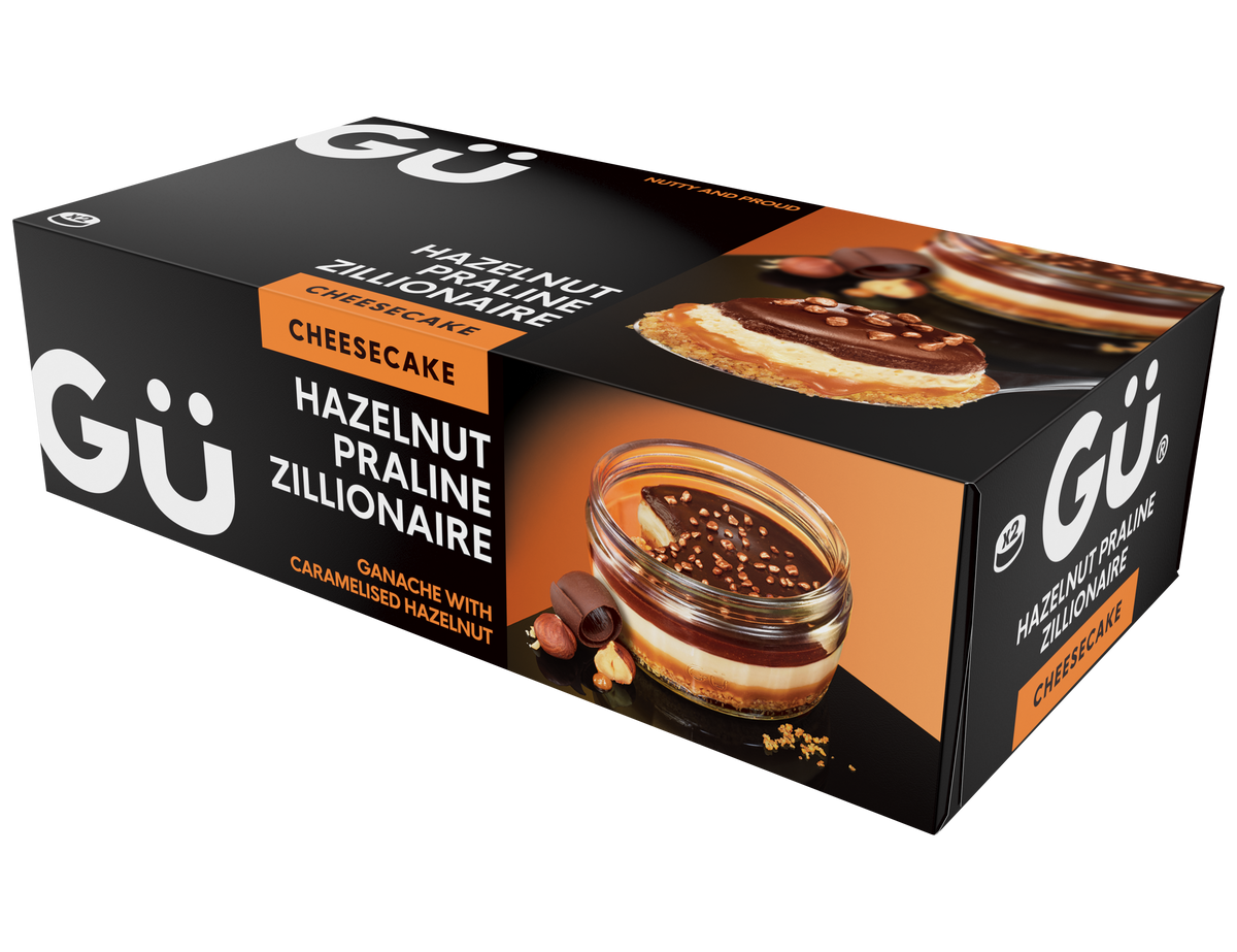 Gü Chocolate Hazelnut Praline Zillionaire Cheesecake – Gu Desserts